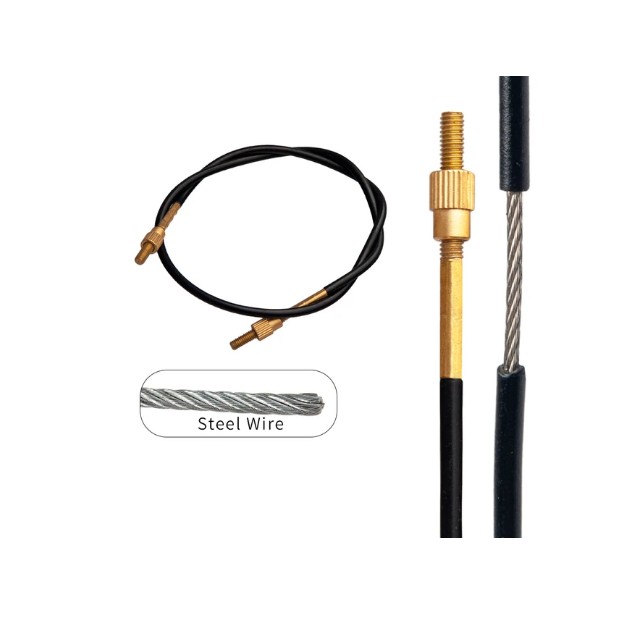 Threaded Steel Tail Guts For Double Bass - Beirut Violin Shop