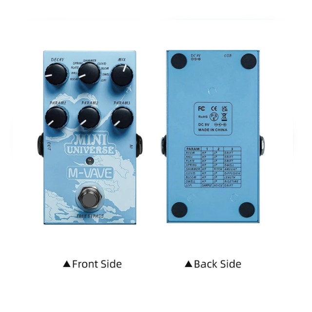 M-VAVE Pedal Digital Reverb - Beirut Violin Shop